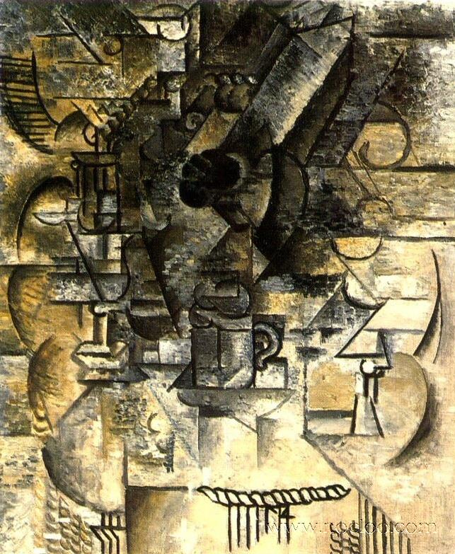 » Pablo Picasso - Analytic Cubism Period Artworks: 1909–1912 - Golden ...